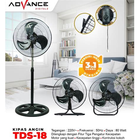 Jual Tds 18 Kipas Angin Tornado Advance Tds 1805 Tds 1805 5baling Kipas
