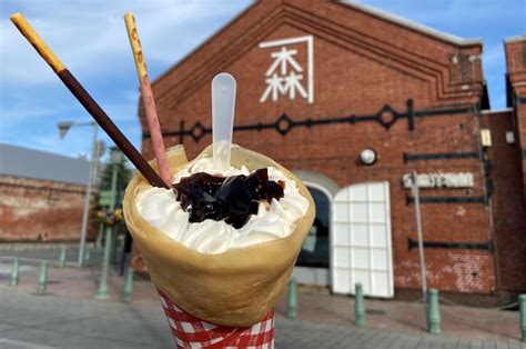 函館限定クレープ 珈琲ゼリープレッソのご紹介 金森赤レンガ倉庫函館