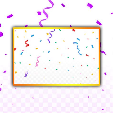Confetti Falling Party Background Masterbundles