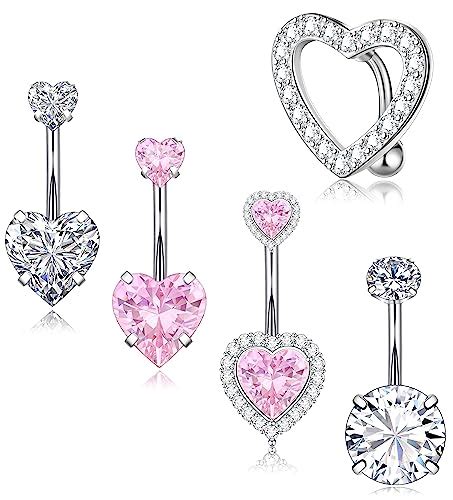 I Tried Heart Belly Button Rings And Here S Why They Re The Ultimate