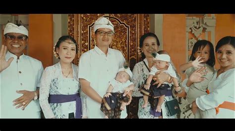 Cening Bagus (Galuh Liku & Galuh Manis) - Upacara Telu Bulanan Kembar "Narendra & Nandana" - YouTube