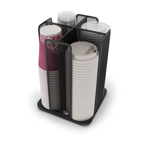 Buy Cup And Lid Holder Coffee Cup Dispenser For Restaurant Breakroom
