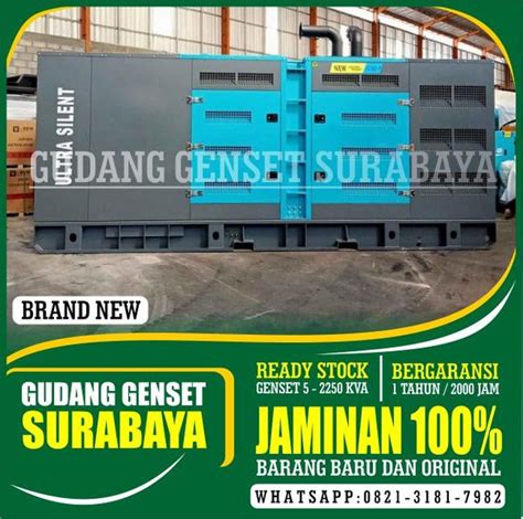 Jual Genset 150 Kva Cummins Silent Di Lapak Surabaya Genset Bukalapak