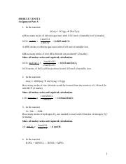 Module Unit Assignment A Docx Module Unit Assignment Part A