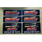 Kit 100 Tampa Placas De Carro Personalizada Para Sua Empresa