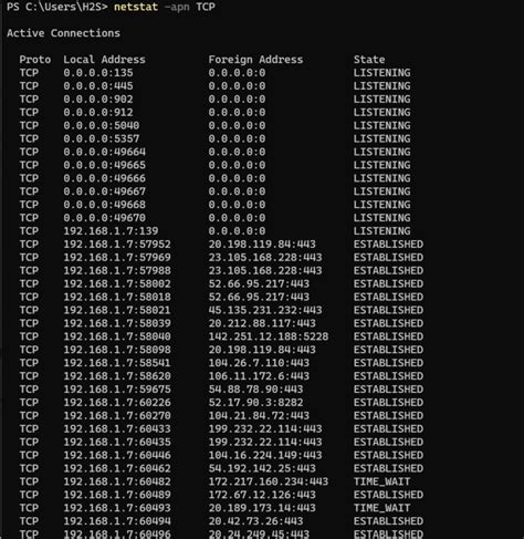 如何使用netstat查看监听端口 Infoxiao