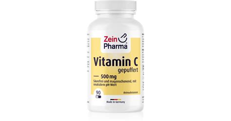 ZeinPharma Vitamin C gepuffert 500 mg Kapseln zur Stärkung des