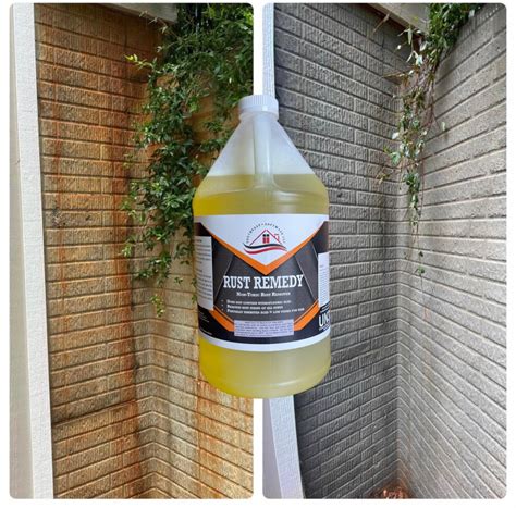 Rust Remedy Shippable Hazmat Rust Stain Remover Southeast Softwash