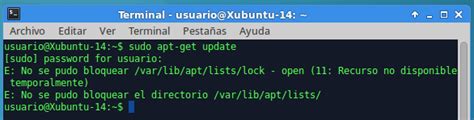 Soluci N Al Error E No Se Pudo Bloquear El Directorio Var Lib Apt Lists En Ubuntu Y Familia