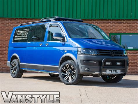 Wheel Arch Side Body Mouldings Black VW T Vanstyle