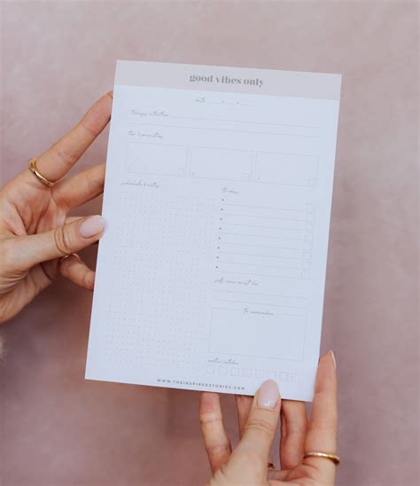 Daily Notepad The Inspired Stories