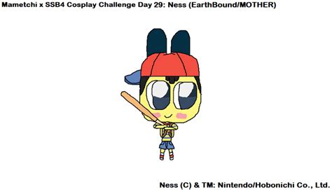 Mametchi X Ssb4 Cosplay Challenge Day 29 Ness Earthboundmother Fandom