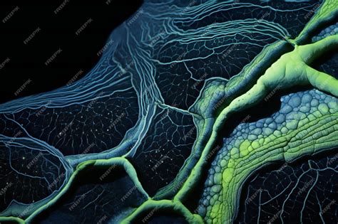 Premium Photo Fractal Illustration Of The Structure Of The Human Skin