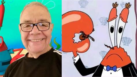 Muere Luis Pérez Pons Actor De Doblaje Que Dio Voz A Don Cangrejo El Jefe De Bob Esponja Se