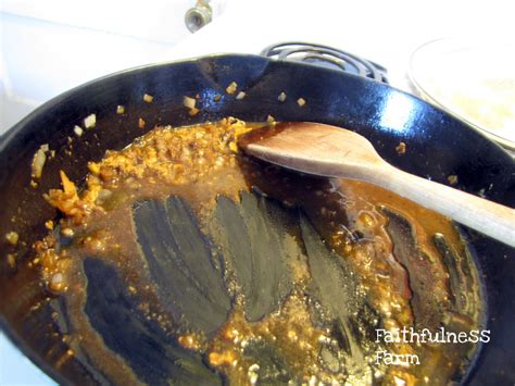 Cast Iron Cooking ~ Skillet Poppy Seed Chicken ~ Faithfulness Farm