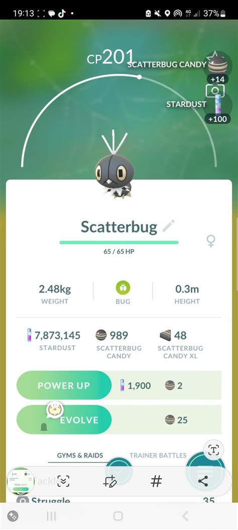 Scatterbug X2 Candy Bug Seems To Have Been Fixed For This Event R