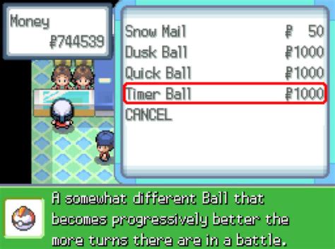 Pokémon Platinum Timer Balls How They Work All Locations Guide Strats