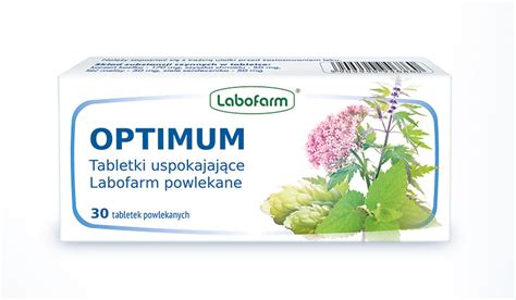 OPTIMUM Tabletki uspokajające Labofarm powlekane - informacja o leku ...