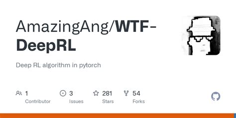 Issues · Amazingangwtf Deeprl · Github