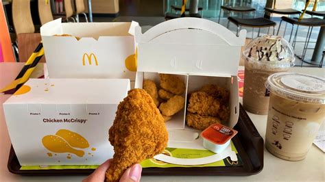 Mcdonalds Singapore The New Mccrispy And Sharing Box B Youtube