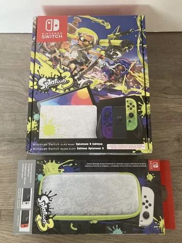 Nintendo Switch Oled Modelo Splatoon 3 Edición Limitada 64gb en venta