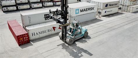 Laden Container Handlers 26 45 Tons Konecranes Equipment