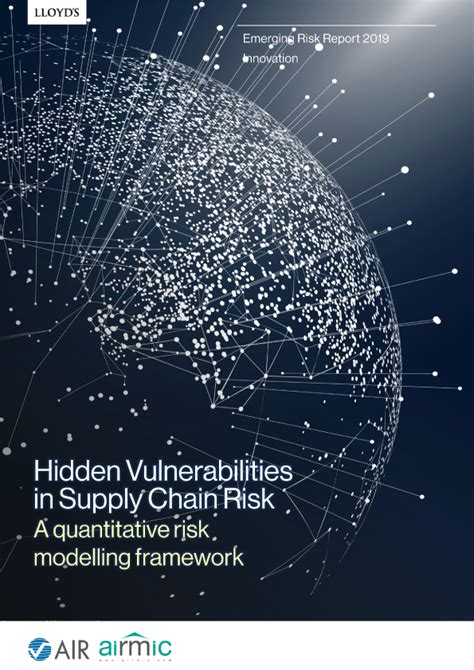Hidden Vulnerabilities In Supply Chain Risk A Quantitative Risk Modelling Framework AIR Worldwide