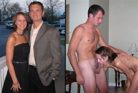 Couples Dressed Then Undressed