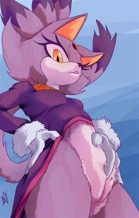 Rule 34 1girls Anthro Anthro Only Bitting Lip Blaze The Cat
