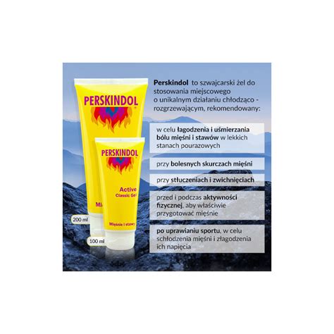 Perskindol Active Classic Gel 200ml Cena Opinie AptekaPrima