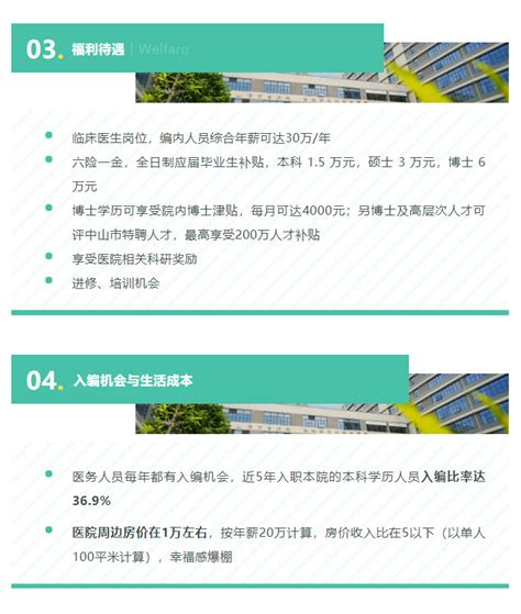 招纳贤才 部分岗位有编！住院医师年薪可达30万以上 焦点新闻 中山火炬开发区人民医院官网