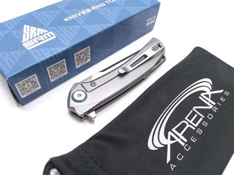 Sanrenmu SRM Small Asika 7411-TZ 154CM Steel Pocket Knife TC