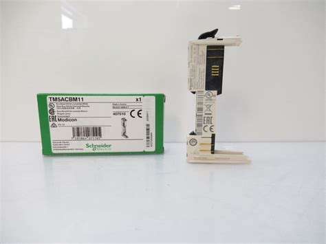 Schneider Electric Tm5acbm11 Modicon Tm5 Bus Base 24v Dc White