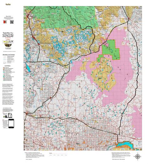 Idaho Controlled Mule Deer Unit 52a Land Ownership Map By Idaho