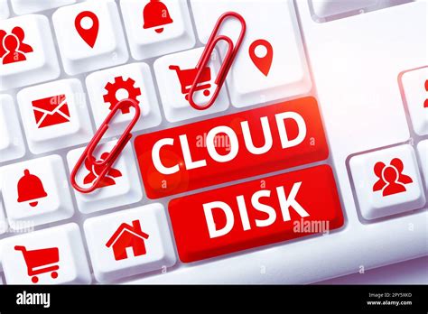 Hand Writing Sign Cloud Disk Business Showcase Web Base Service That