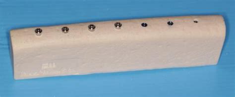 Bone Block With All Seven Types Of Implant Inserted Download