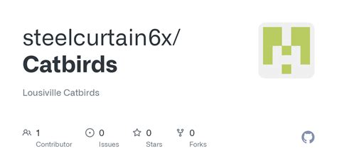 Github Steelcurtain X Catbirds Lousiville Catbirds