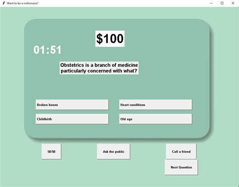 Github Chitzakwanna Be A Millionaire Want To Be A Millionaire Game