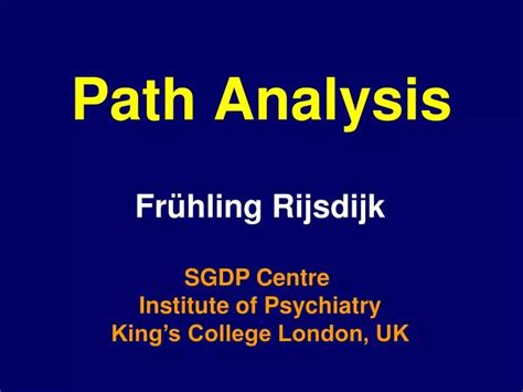 ppt path analysis powerpoint presentation free download id 5622363