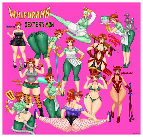 Rule 34 Ass Curvy Dexters Laboratory Dexters Mom Hentai Ryukami Fafnir The Dragon Milf