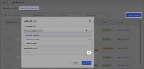 Admin Edit Organization Info