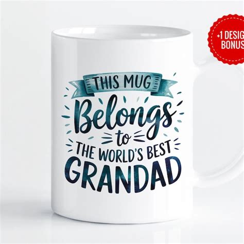 Grandad Mug Etsy Uk