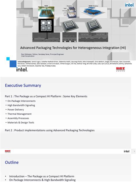 Tutorial Mahajan Sane Hotchips 2021 Talk Final Formatted 1 Pdf Integrated Circuit Multi
