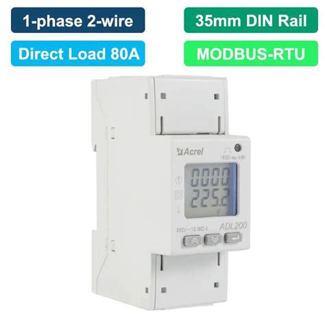 Multifunction Bidirectional Ac Kwh 4 Tariff Rates One Phase Mini 2p