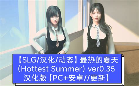 【slg汉化动态】最热的夏天hottest Summer Ver035 汉化版【pc安卓更新】 游戏社小卡拉 游戏社小卡拉 哔哩哔哩视频