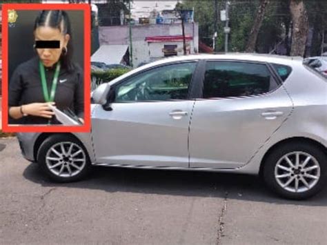 CDMX Detienen a mujer por conducir coche robado en la Cuauhtémoc