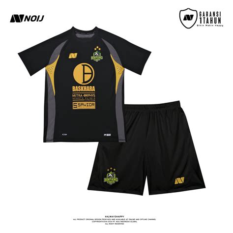 Noij Jersey Set Match Bts 24 25 Black Shopee Malaysia