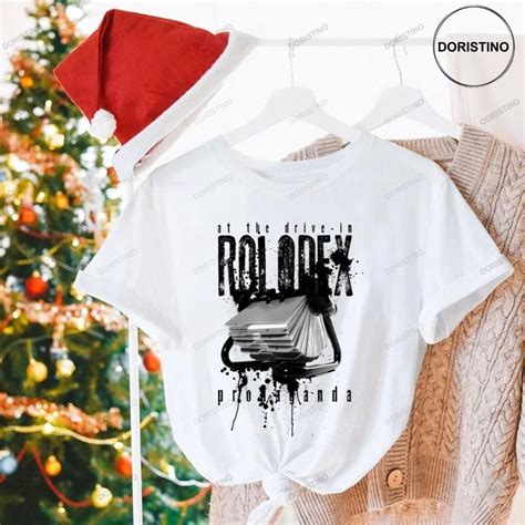 Rolodex Propaganda At The Drive In 1 Limited Edition T Shirt