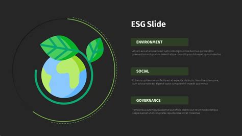 Esg Slide Template Slidebazaar