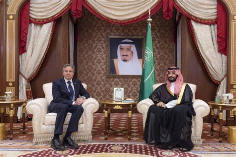 Saudi Arabian Crown Prince Salman Receives Us Secretary Of State
